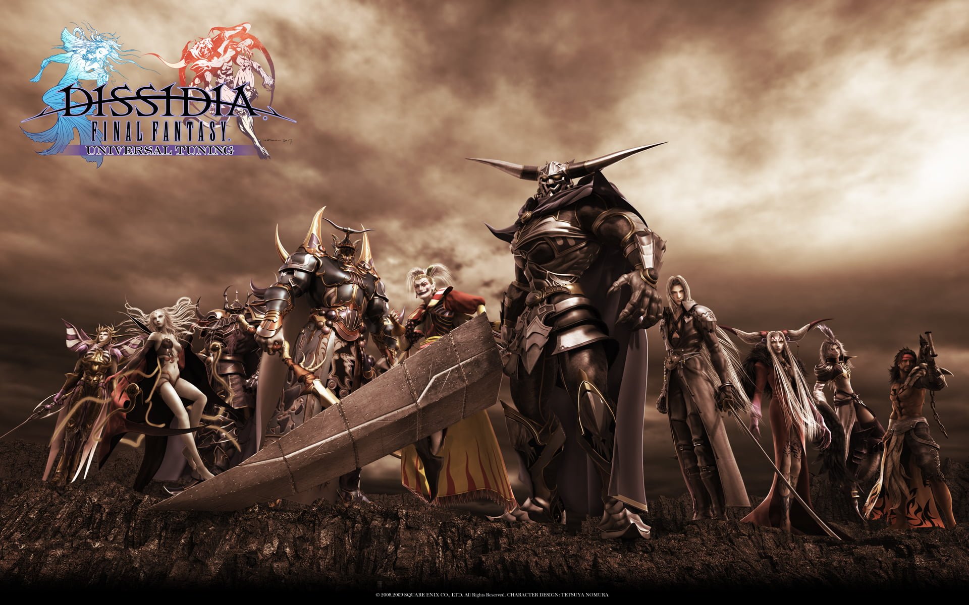 Dissidia Final Fantasy, Pertarungan 3 vs 3 Khusus Arcade - Jonooit