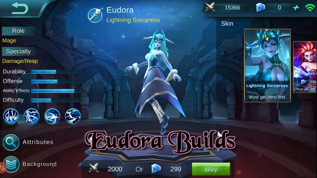 Panduan Mobile Legends Bang Bang – Hero Builds: Eudora - Jonooit