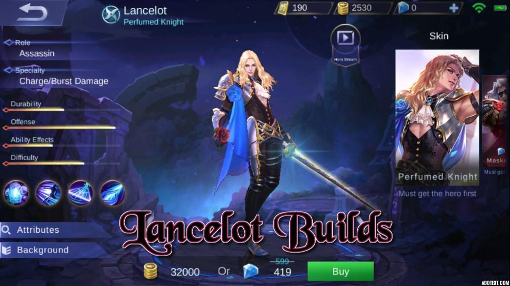 Panduan Mobile Legends Bang Bang – Hero Builds: Lancelot - Jonooit