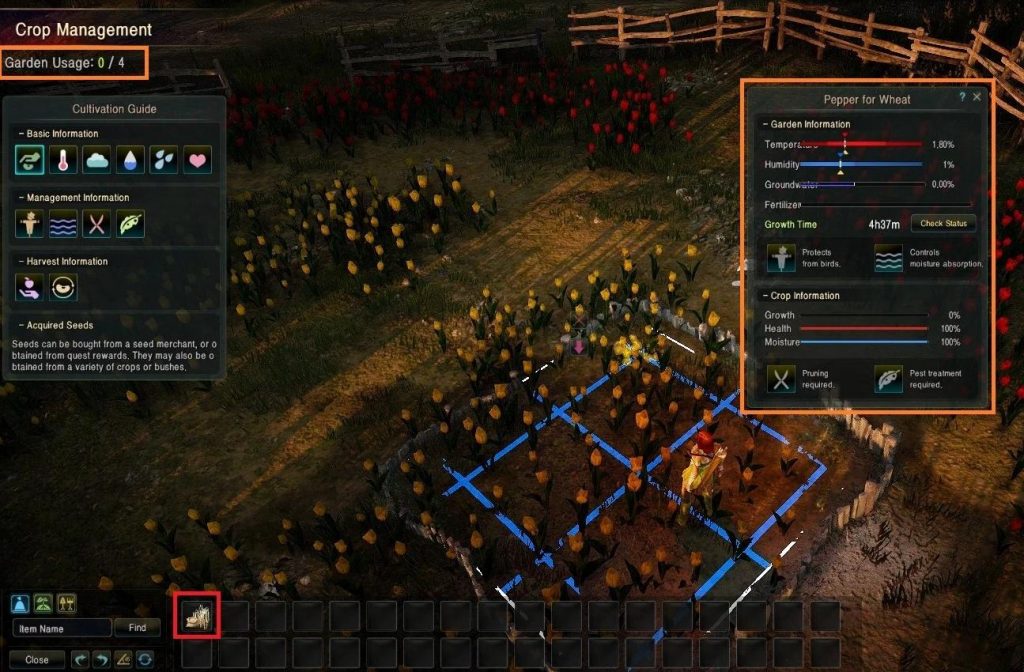 Panduan Garden (Farming) – Black Desert Online - Jonooit