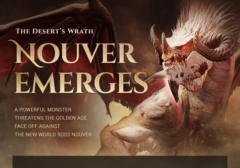 Event: The Desert's Wrath Nouver Emerges – Black Desert Online - Jonooit