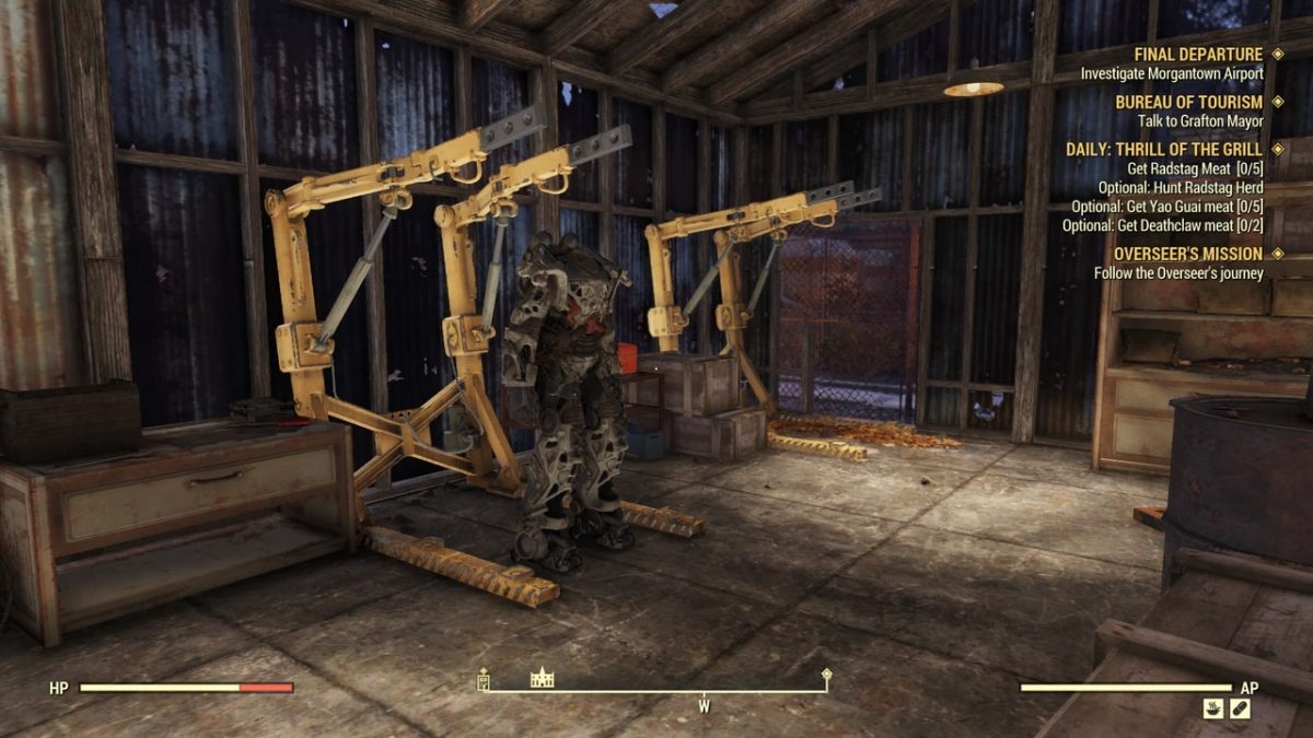 Cara Membuat Power Armor Station - Fallout 76 - Jonooit