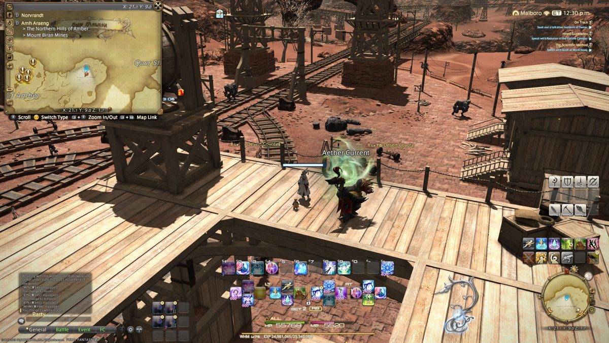 Daftar Lokasi Aether Current di Amh Araeng (Shadowbringers) - Final ...