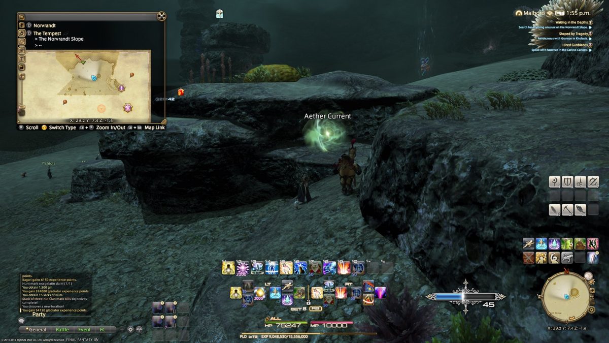 Daftar Lokasi Aether Current di The Tempest (Shadowbringers) - Final ...