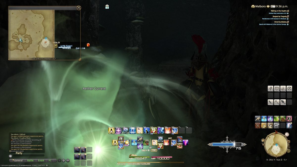 Daftar Lokasi Aether Current di The Tempest (Shadowbringers) - Final ...