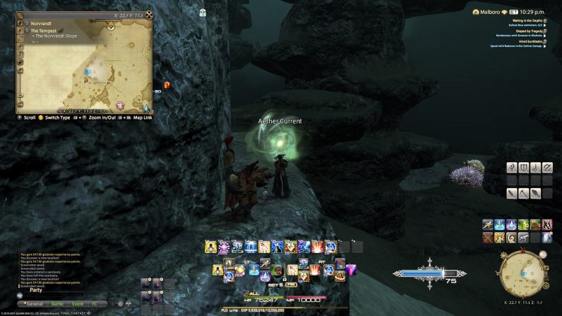 Daftar Lokasi Aether Current di The Tempest (Shadowbringers) - Final ...