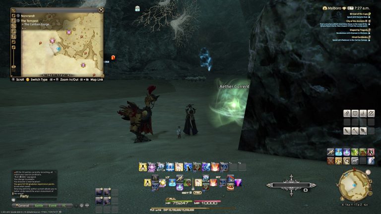 Daftar Lokasi Aether Current di The Tempest (Shadowbringers) - Final ...