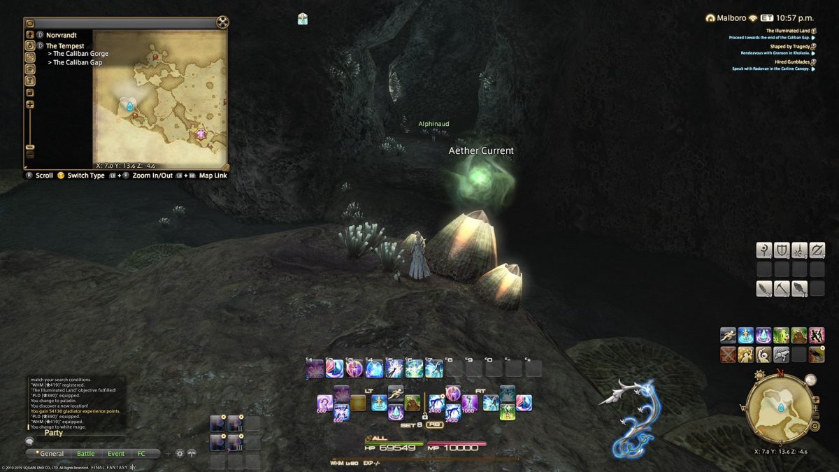 Daftar Lokasi Aether Current di The Tempest (Shadowbringers) - Final ...