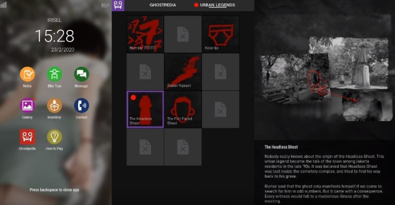 Panduan Urban Legend: The Headless Ghost - DreadOut 2 - Jonooit