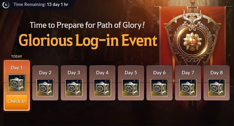 Event: Glorious Log-in – Black Desert Mobile - Jonooit