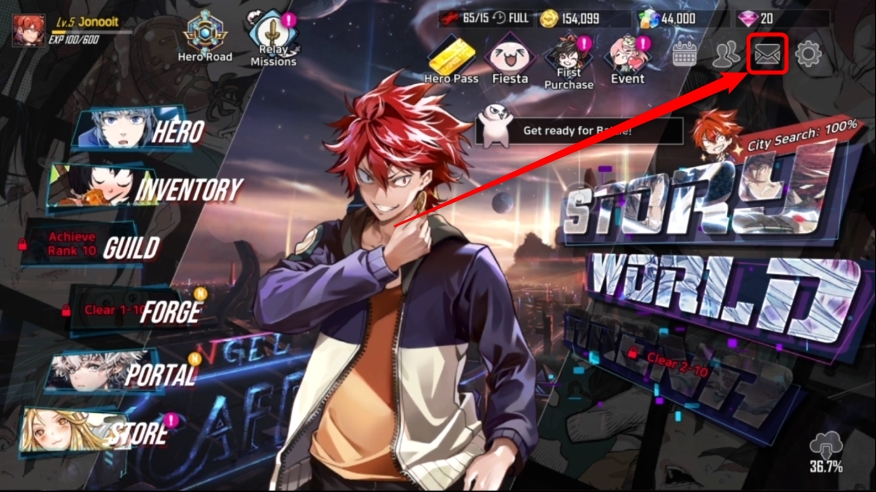 Panduan Redeem Gift Code - Hero Cantare With WEBTOON - Jonooit